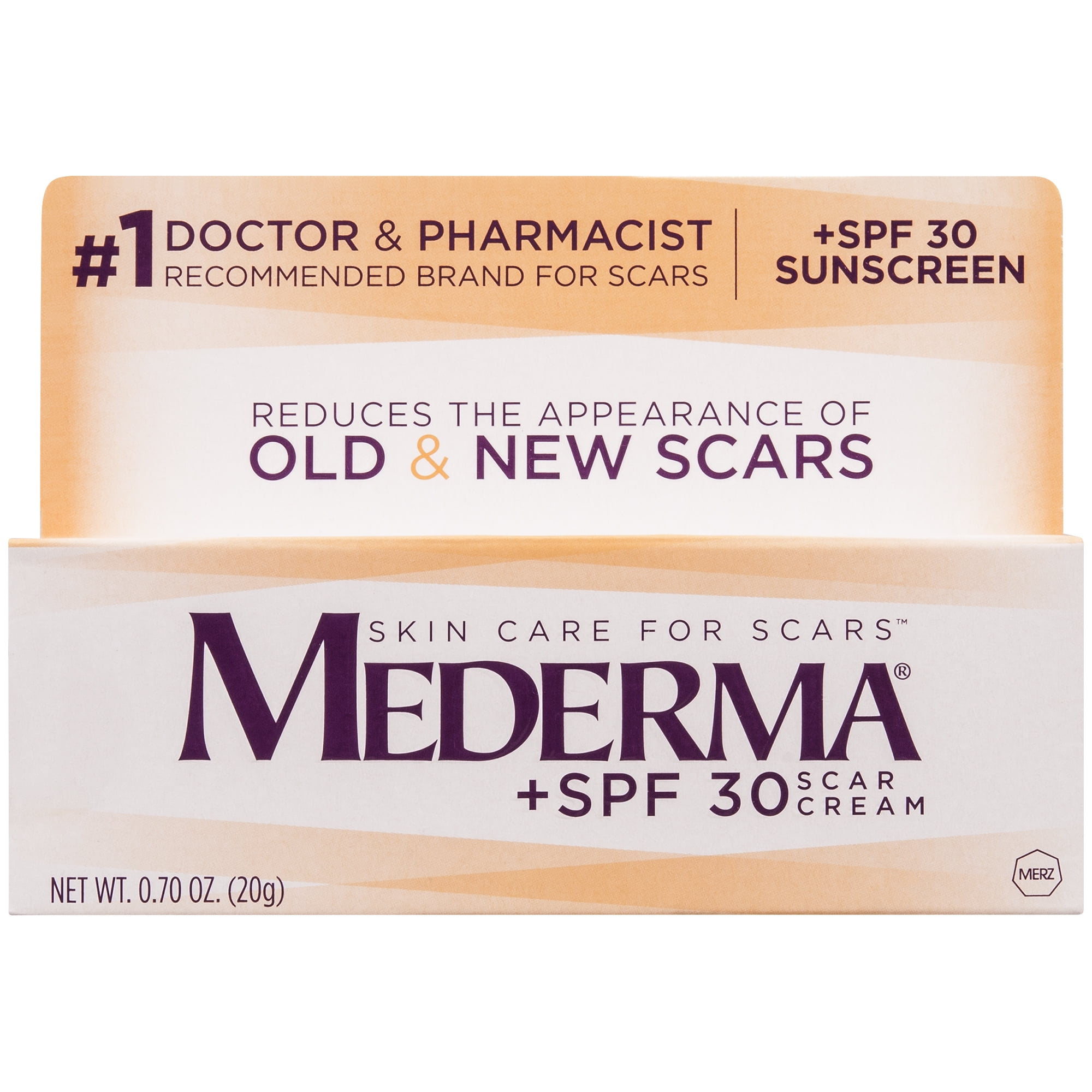 Mederma, Scar Cream, SPF 30, 0.7 oz, with Cepalin Botanical Extract ...
