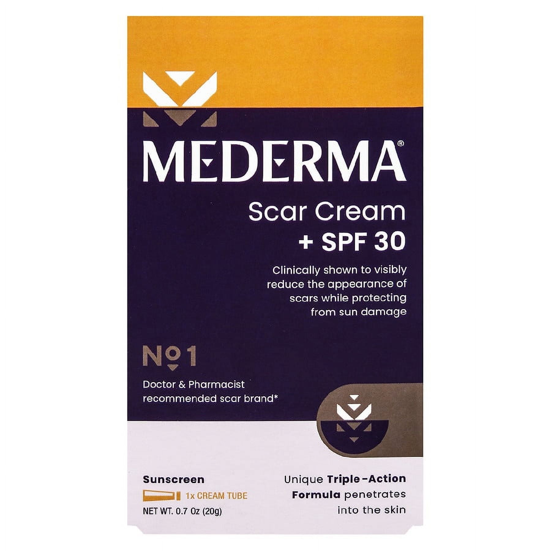 Mederma Scar Cream + SPF 30 - Walmart.com