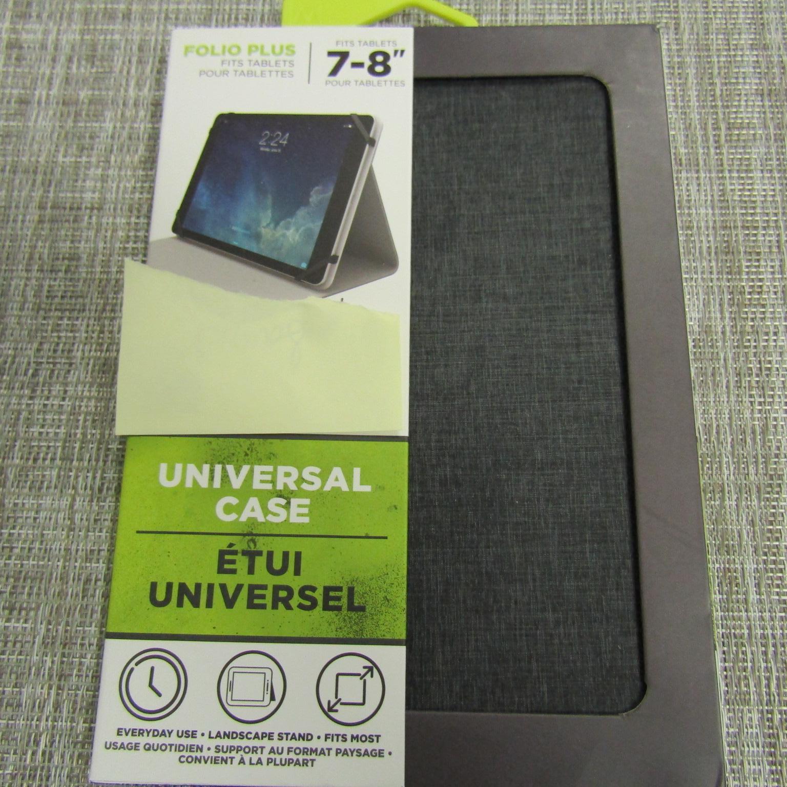 Medge Universal Folio Plus Case for Tablets 7-8" - Walmart.com