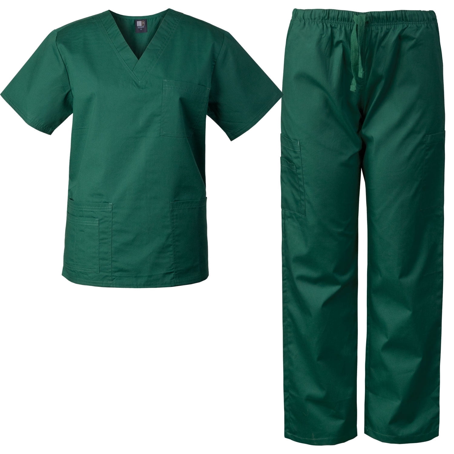 Medgear X-Large Work Scrubs Set for Men and Women, Medical Uniform in ...