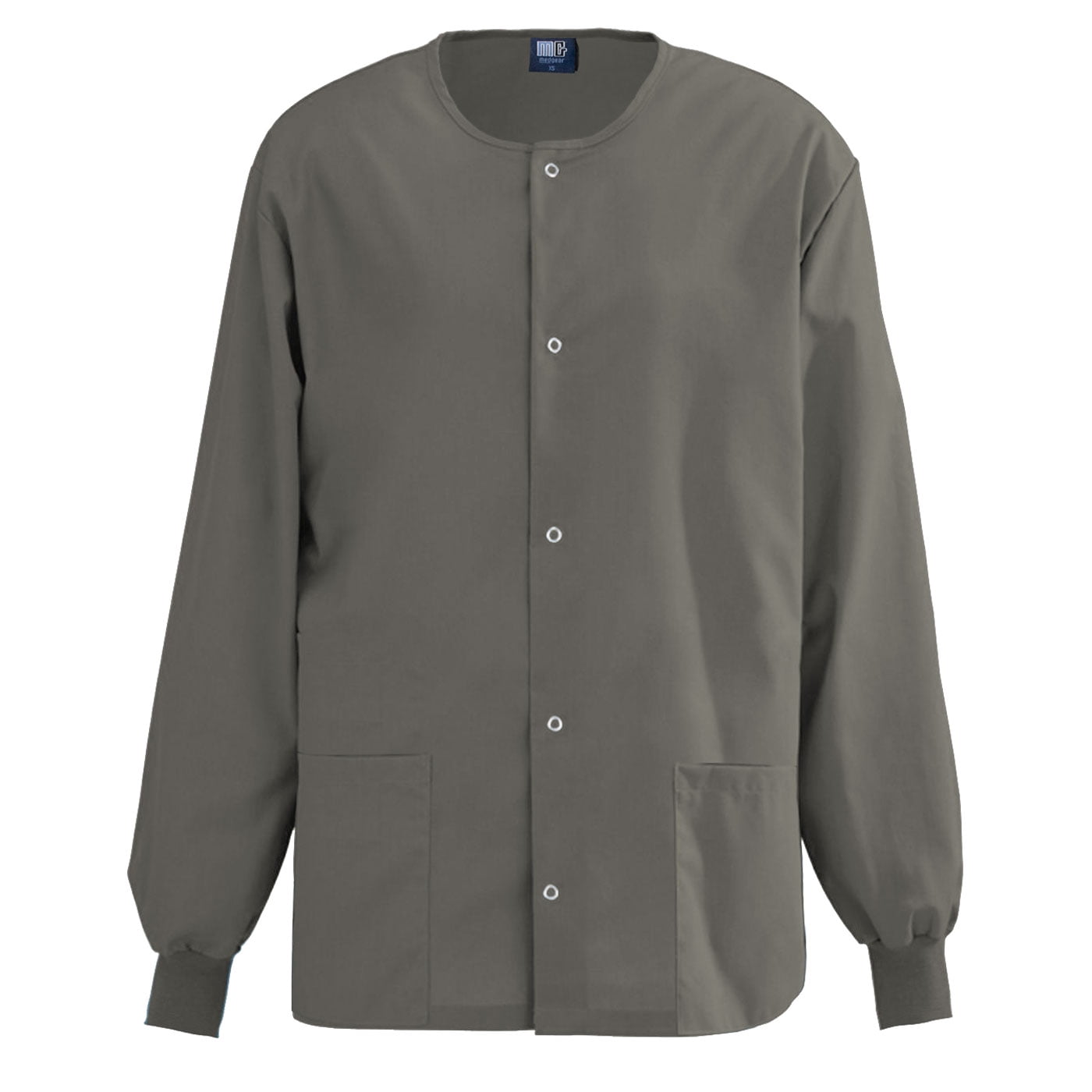 Medgear Women's Scrub Jacket with Snap Front - Walmart.com