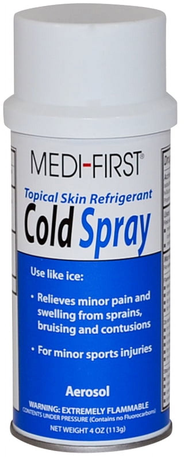 Medi-First Cold Spray Aerosol Topical Skin Refrigerant Can 9 each MS ...