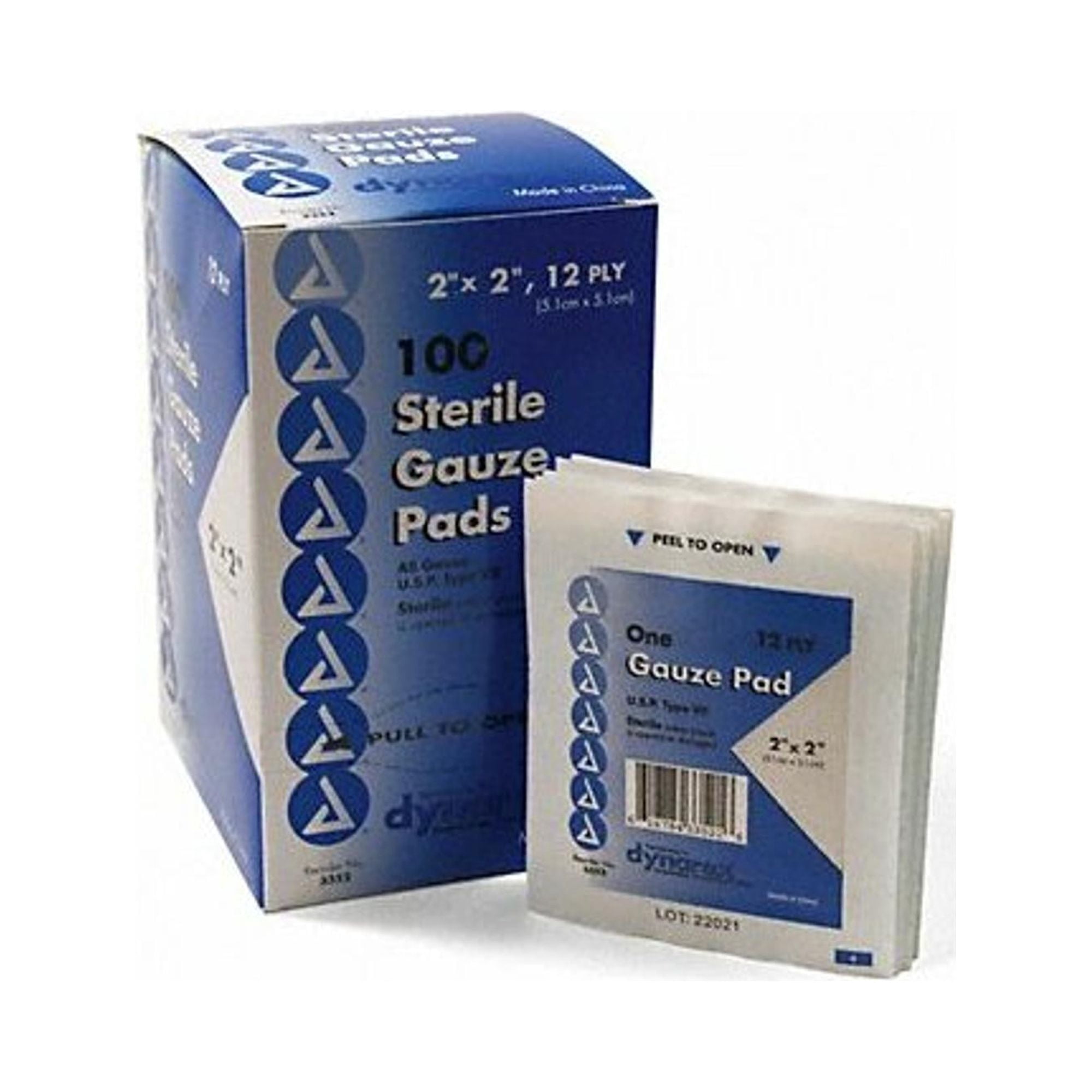 Medi-First Gauze Pad, Cotton Blend Gauze, PK100 60633 - Walmart.com