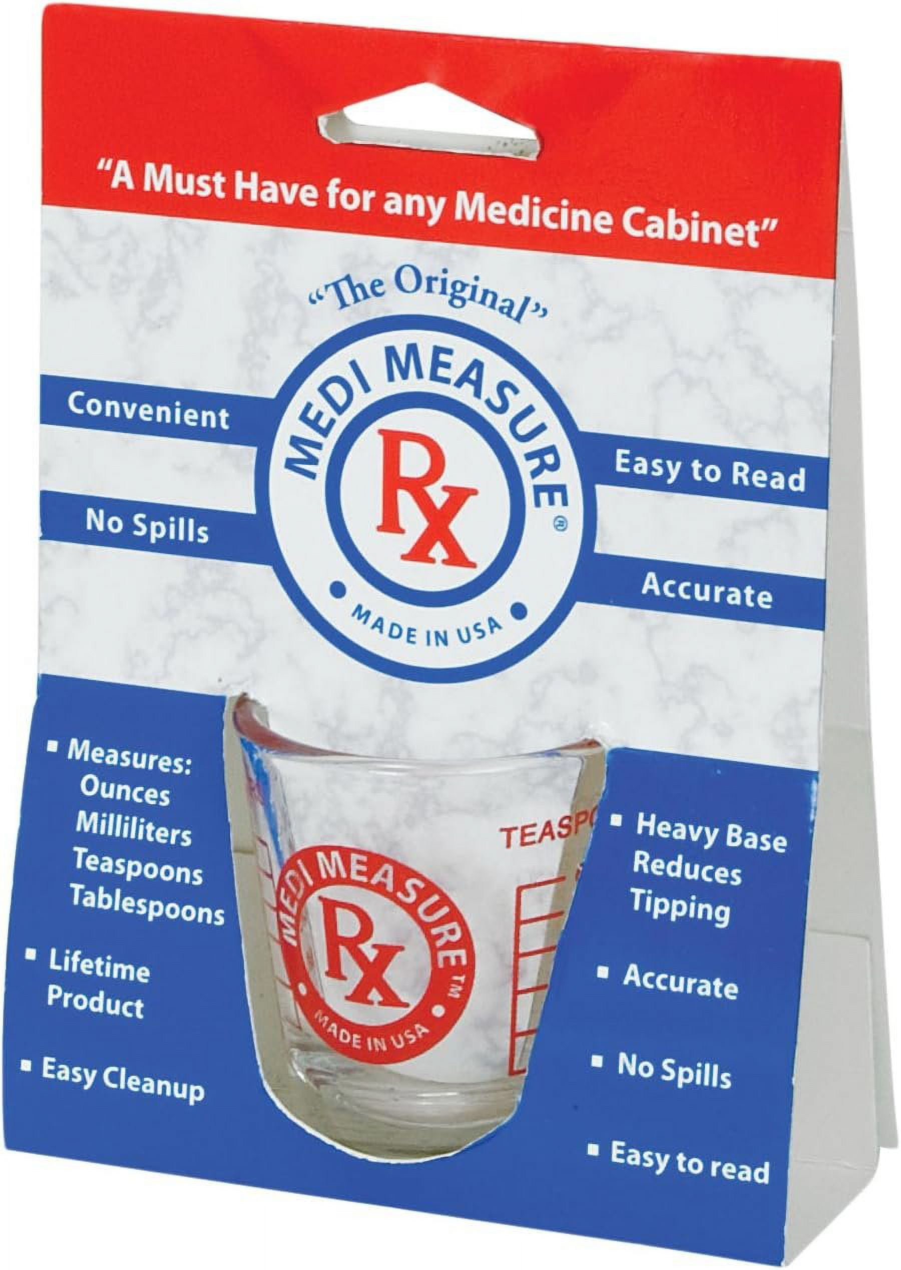 Medi Measure Original Medi Measure Glass - Walmart.com