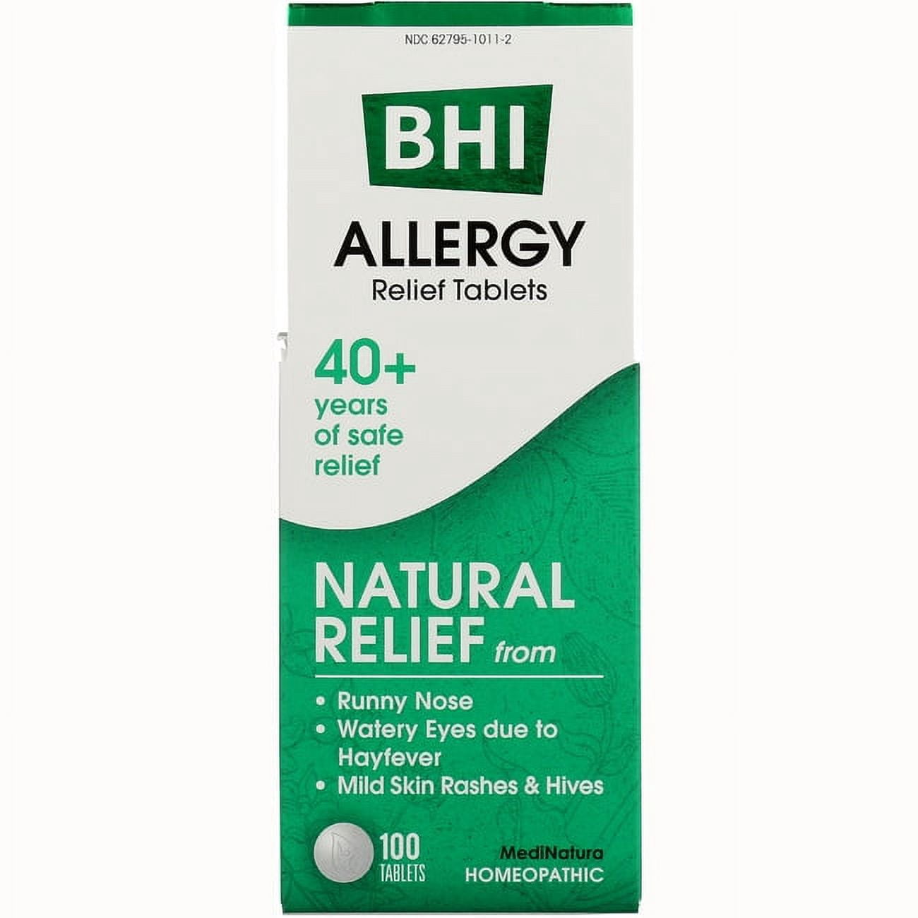 MediNatura Allergy Relief Tablets 100 Tabs - Walmart.com