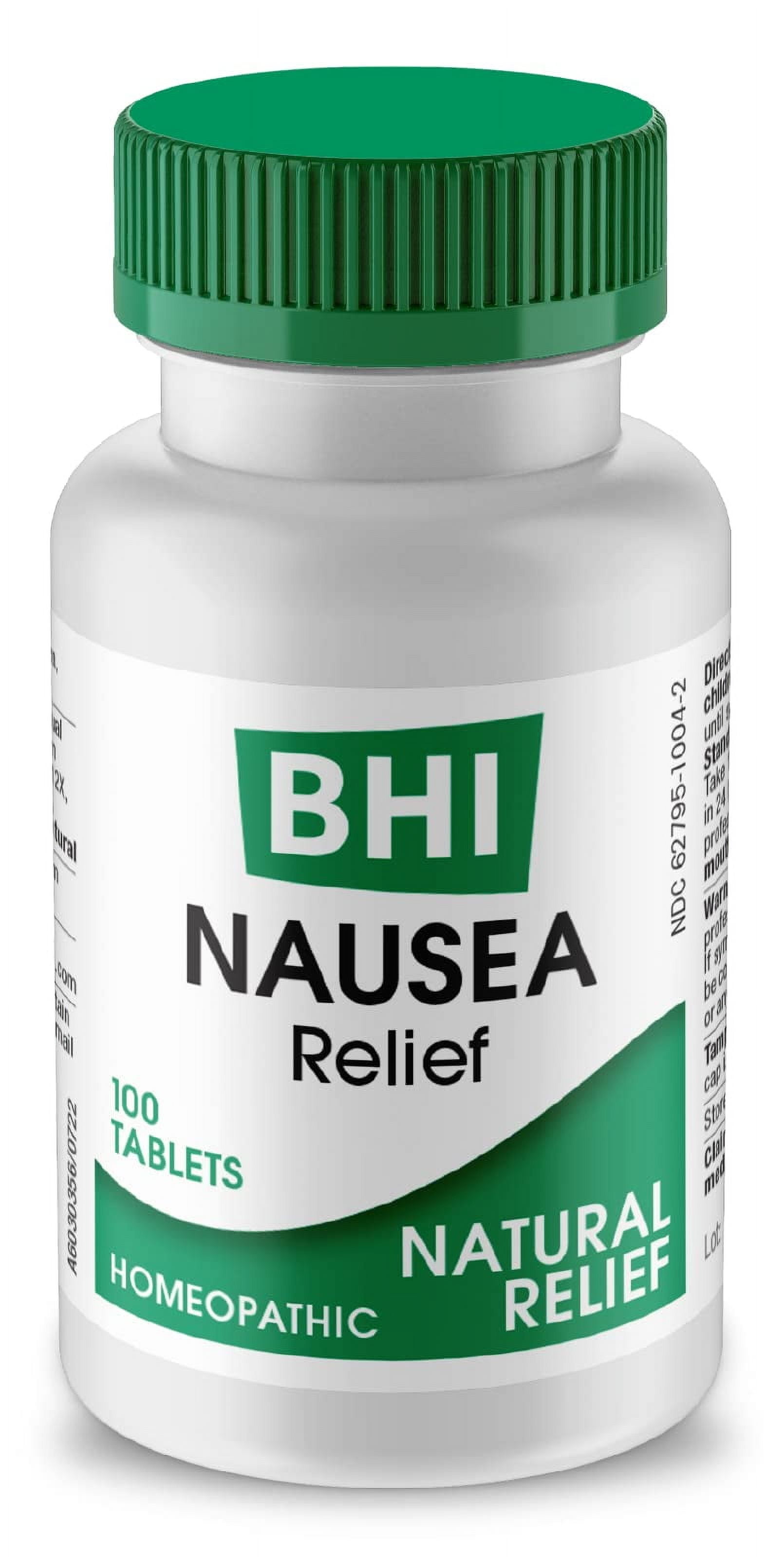 BHI Nausea Natural Relief 7 Multi-Symptom Homeopathic Active ...