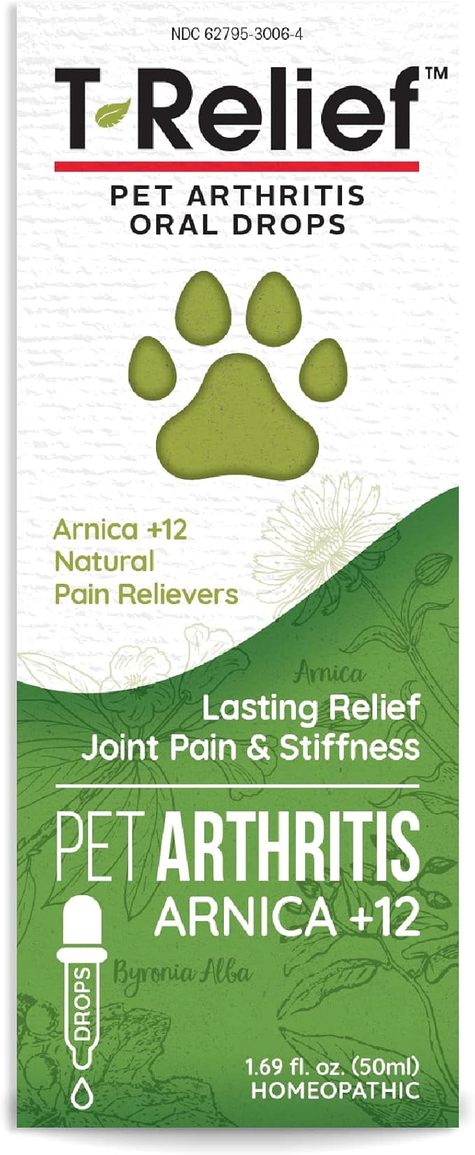MediNatura T-Relief Pet Arthritis Pain Relief Arnica +12 Powerful ...