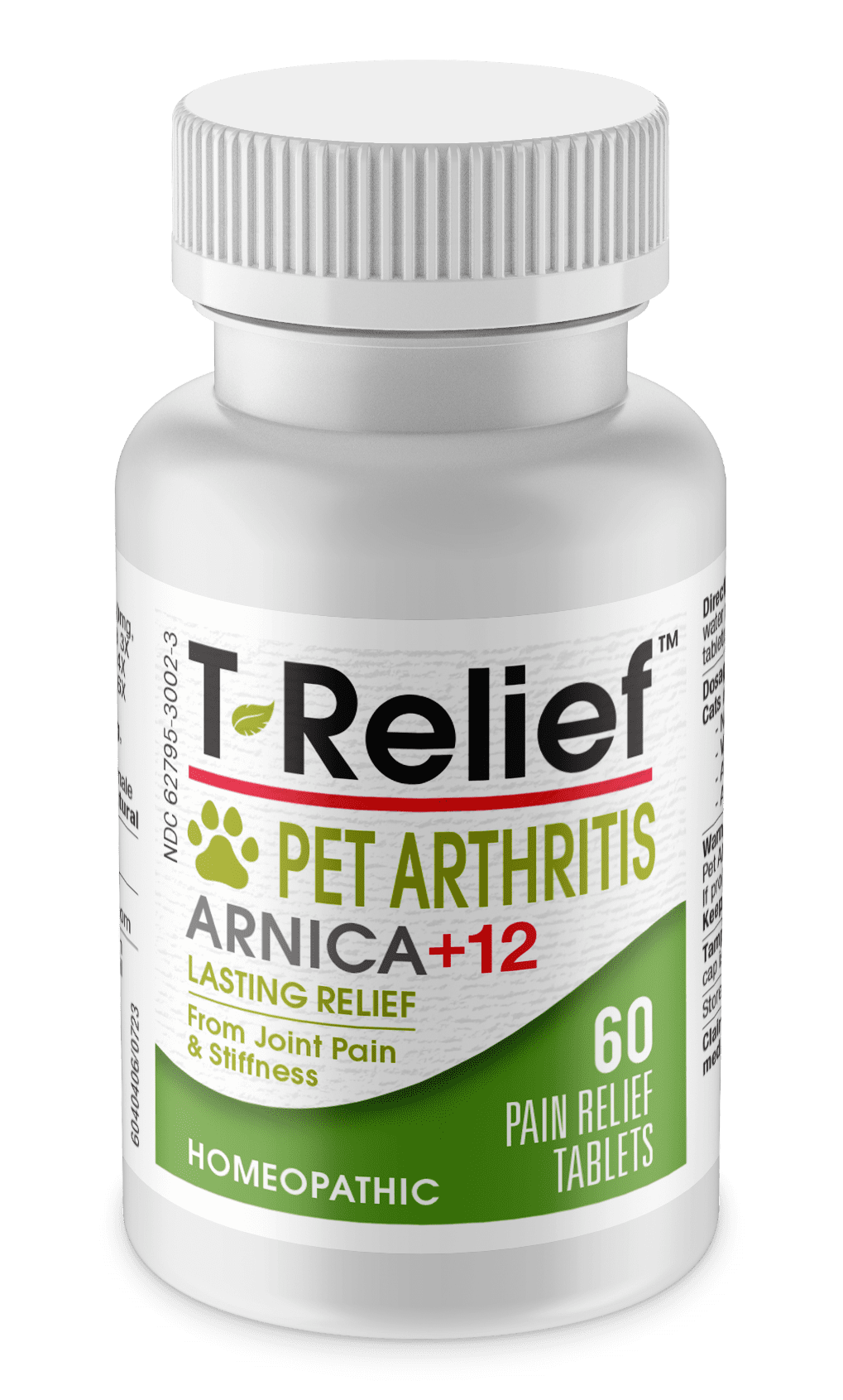 MediNatura T-Relief Pet Arthritis Pain and Stiffness Reliever, 60 Tabs ...