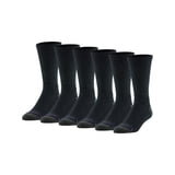MediPeds Men's Non-Binding Crew Socks, 6-Pairs Extended Sizes - Walmart.com