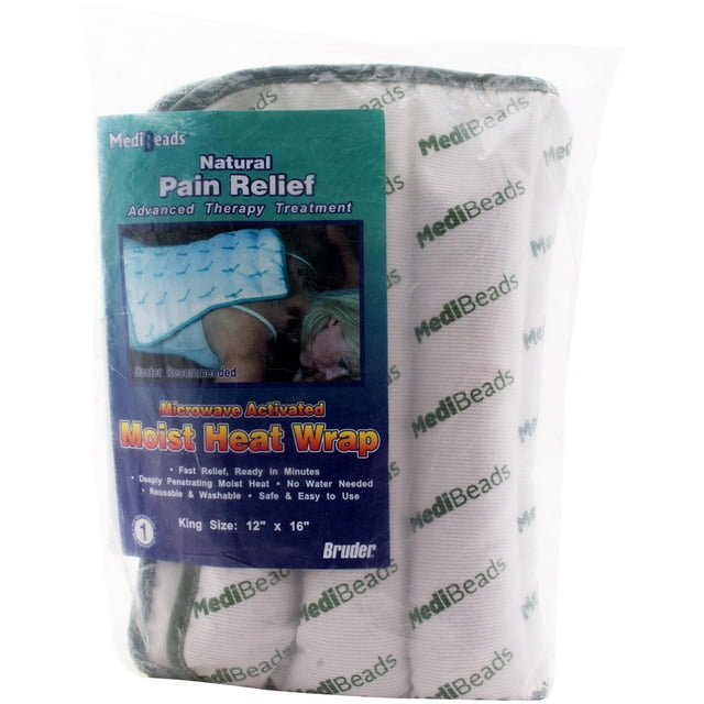 Medibeads Moist Heat King Size Pad 12" x 16" - Walmart.com
