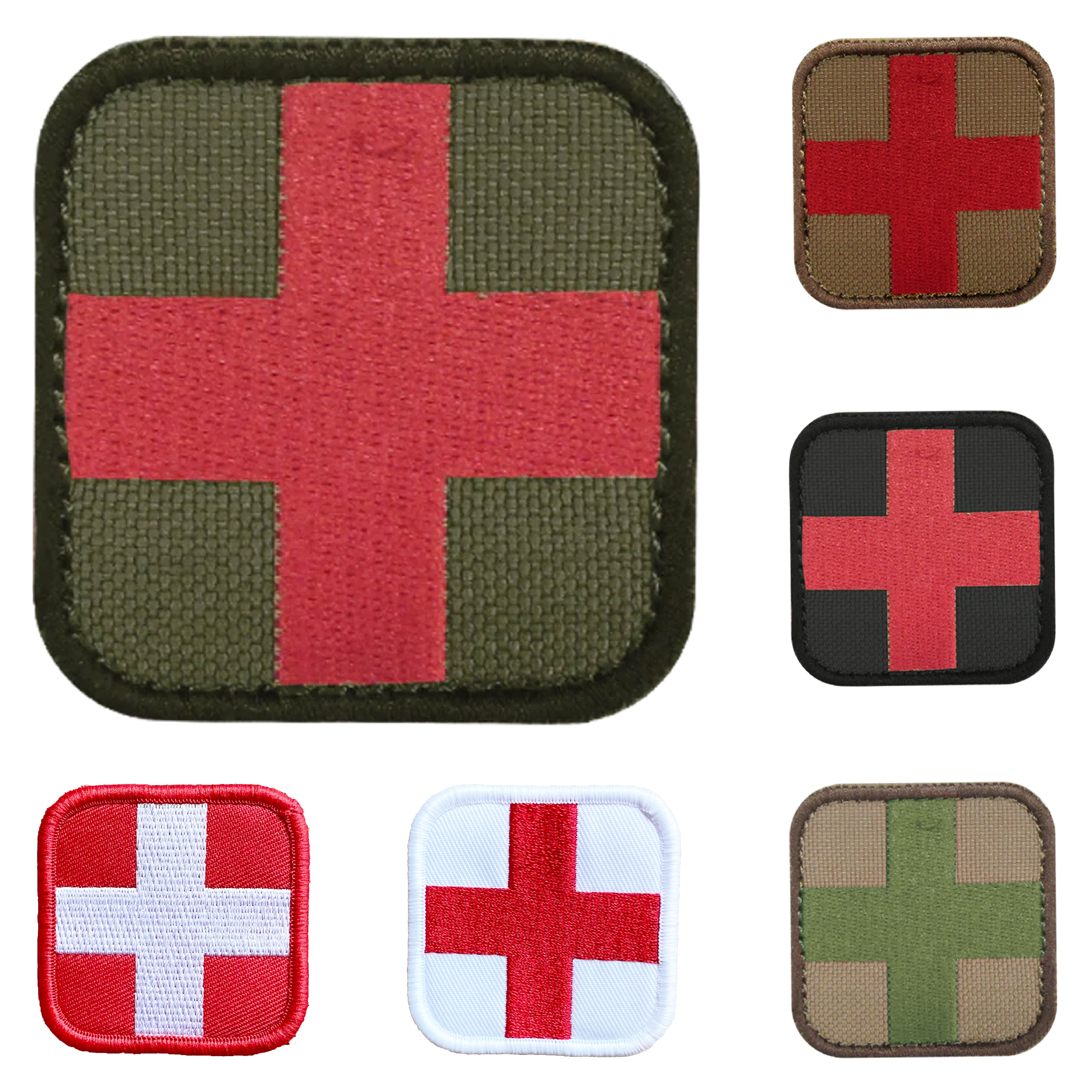 Medic Patch First Aid EMT EMS Tactical Military Templar Armoury Velcro ...