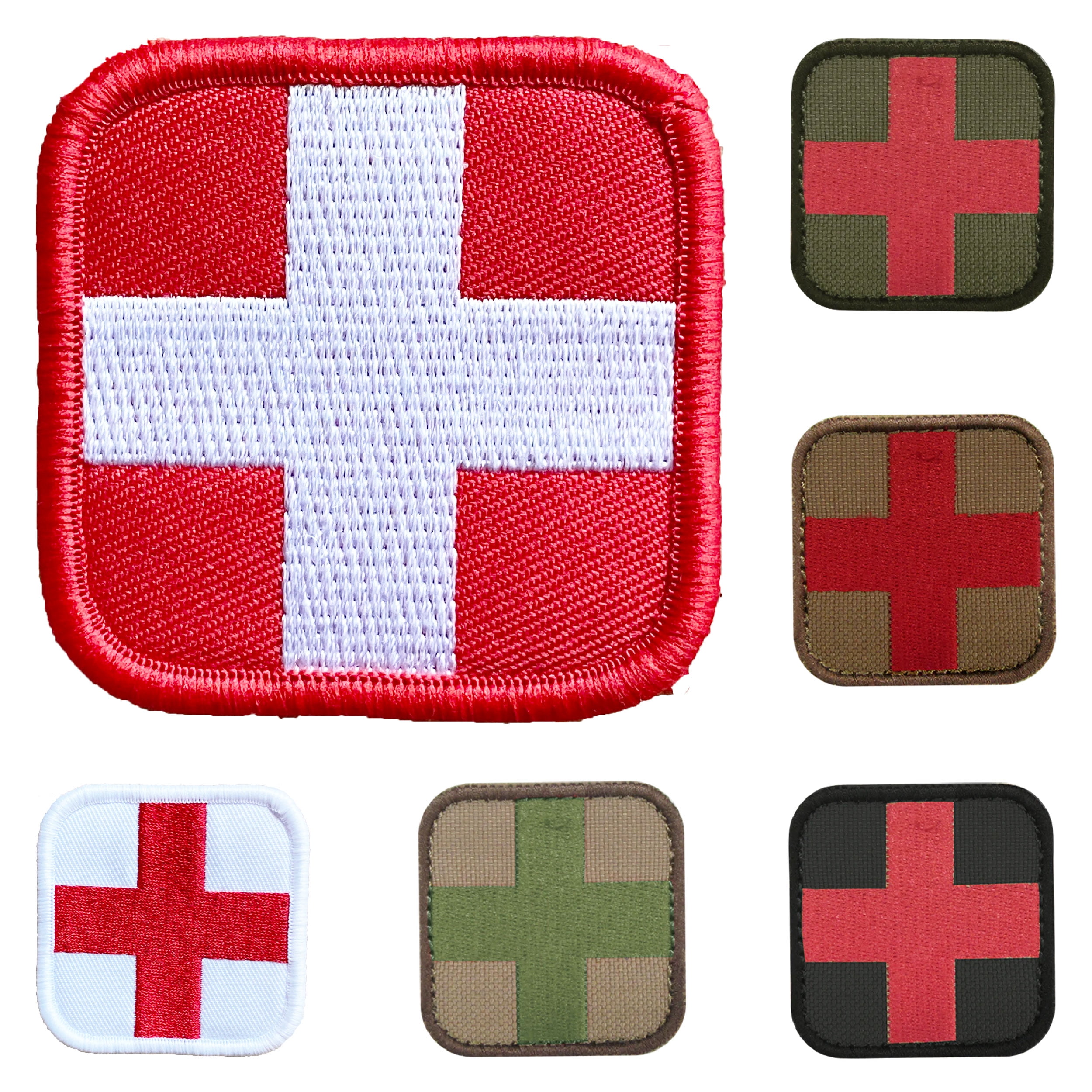 Medic Patch First Aid EMT EMS Tactical Military Templar Armoury Velcro ...