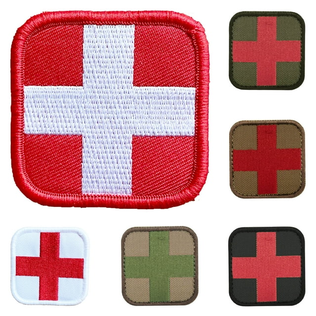 Medic Patch First Aid EMT EMS Tactical Military Templar Armoury Velcro ...