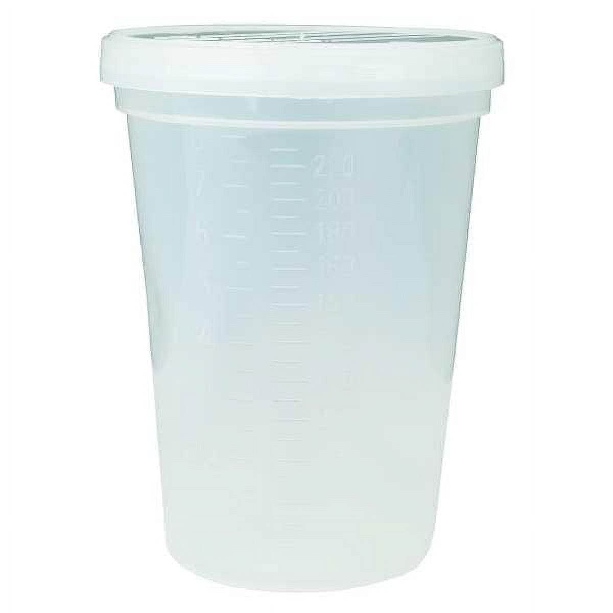 Medical Action Specimen Container,236mL,88.9 mm H,PK100 01068 - Walmart.com