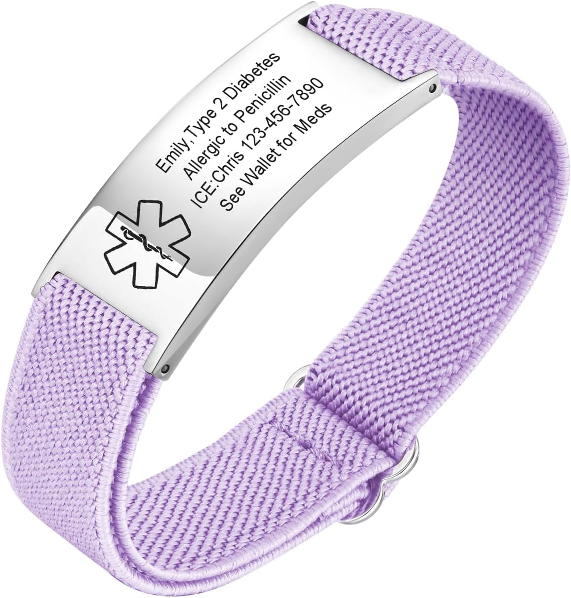 Medical Alert Bracelets For Men & Women Kids With Free Engraving ...