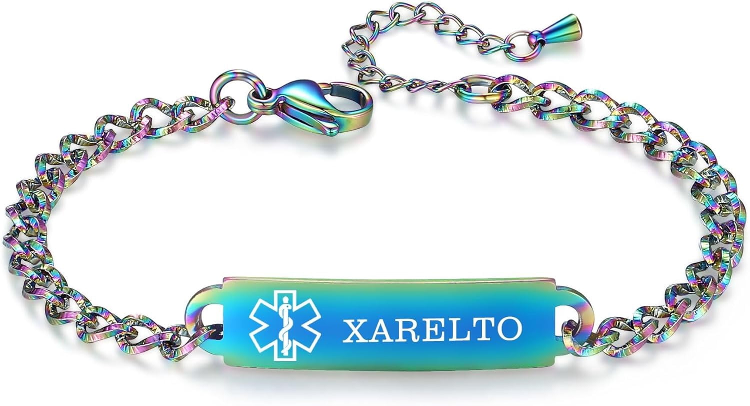 Medical Alert Bracelets For Women Adjustable Personalized Free Engrave ...