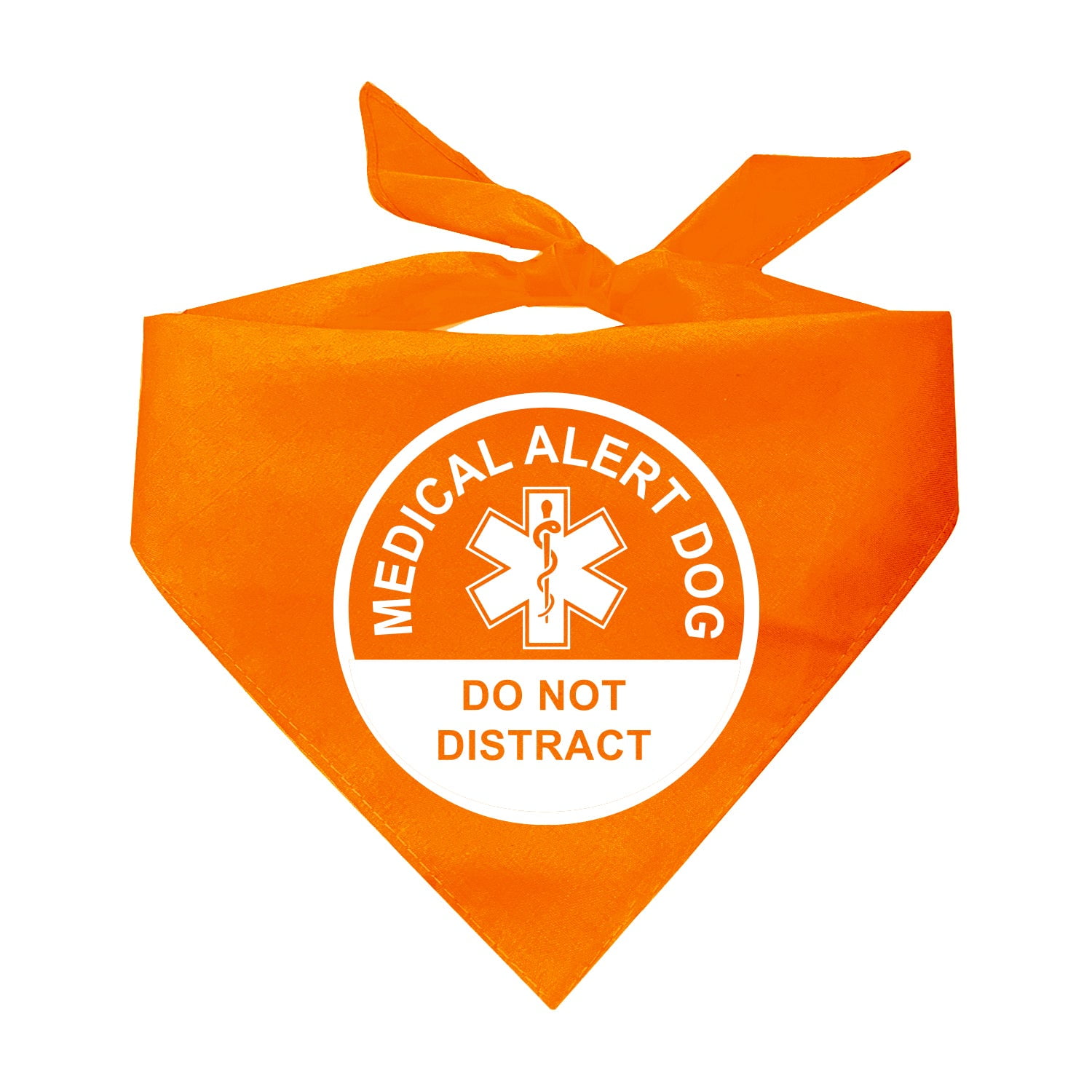 Medical Alert Dog Do Not Distract Triangle Dog Bandana - Walmart.com