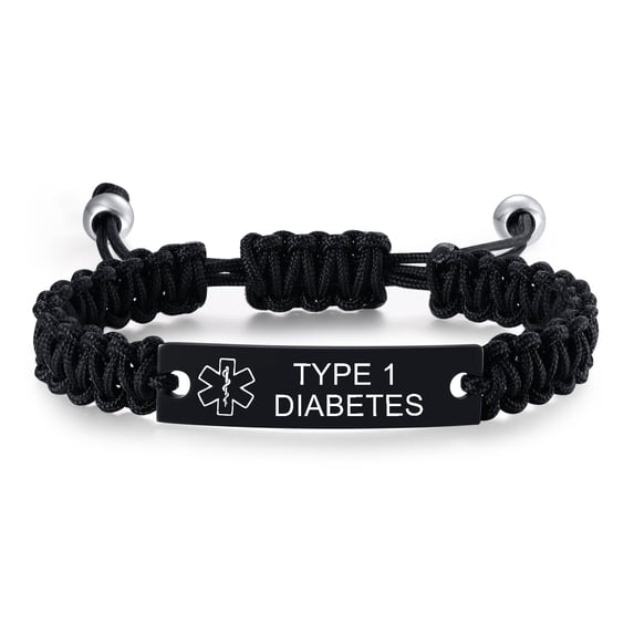 Medical Alert ID Bracelet for Men, Emergency First Aid Medic Bracelets ...