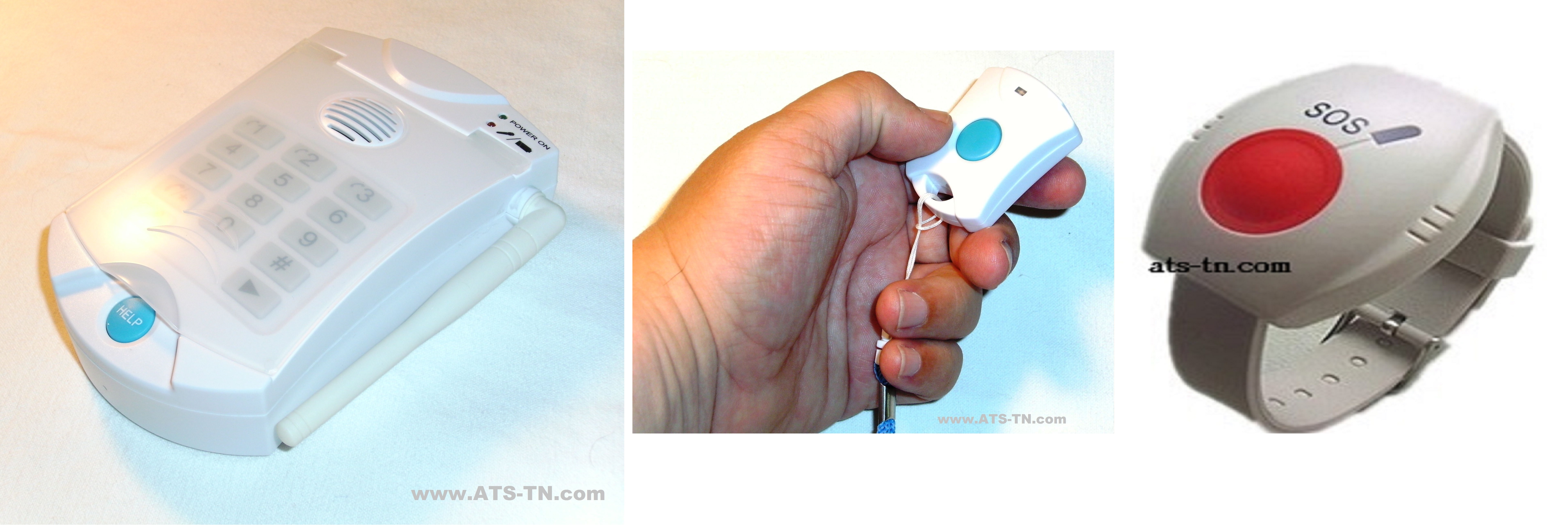 MedQ Daily Pill Box Reminder with Flashing Light & Beeping Alarm - Blue ...