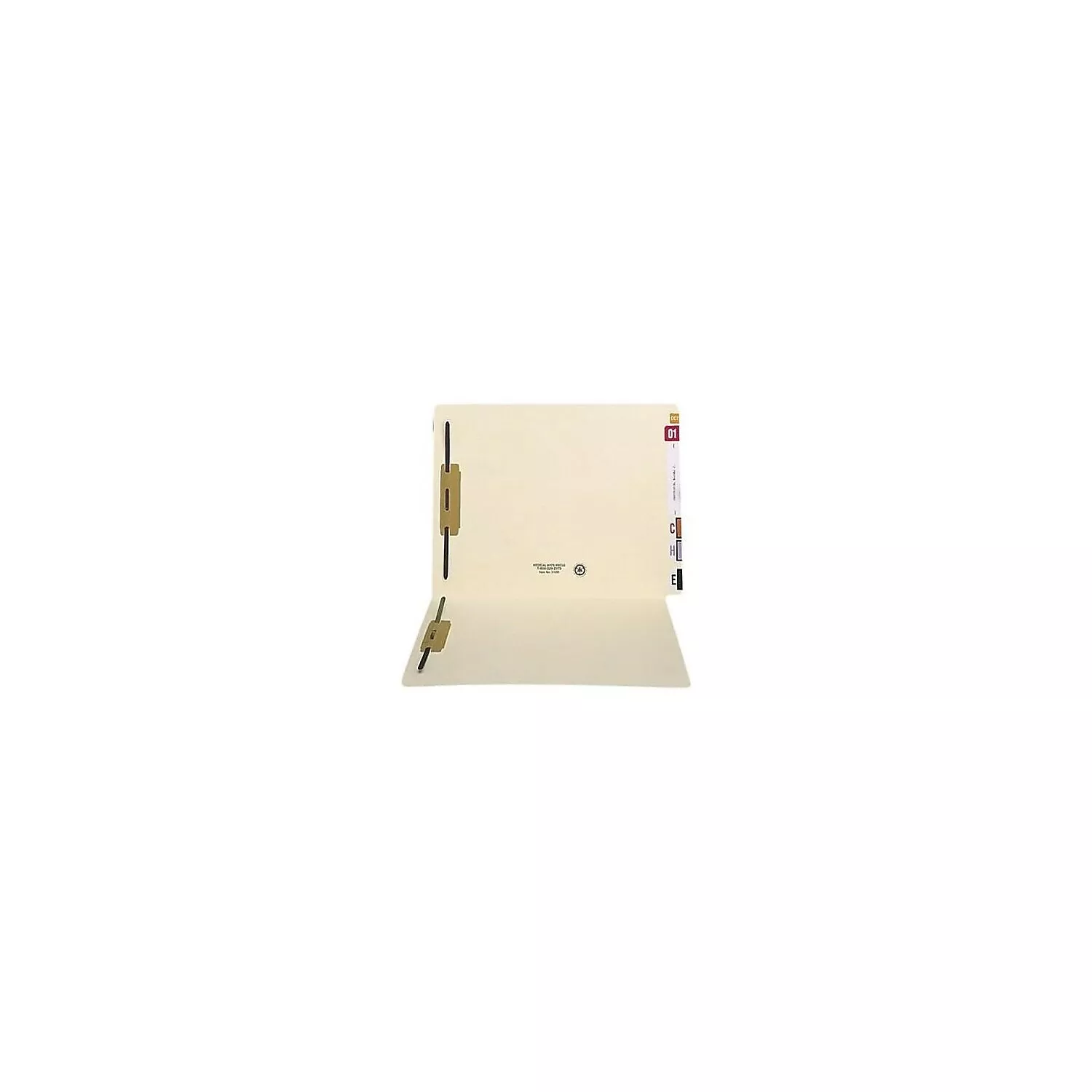 Medical Arts Press End Tab File Folders Letter Size Manila 31535 ...