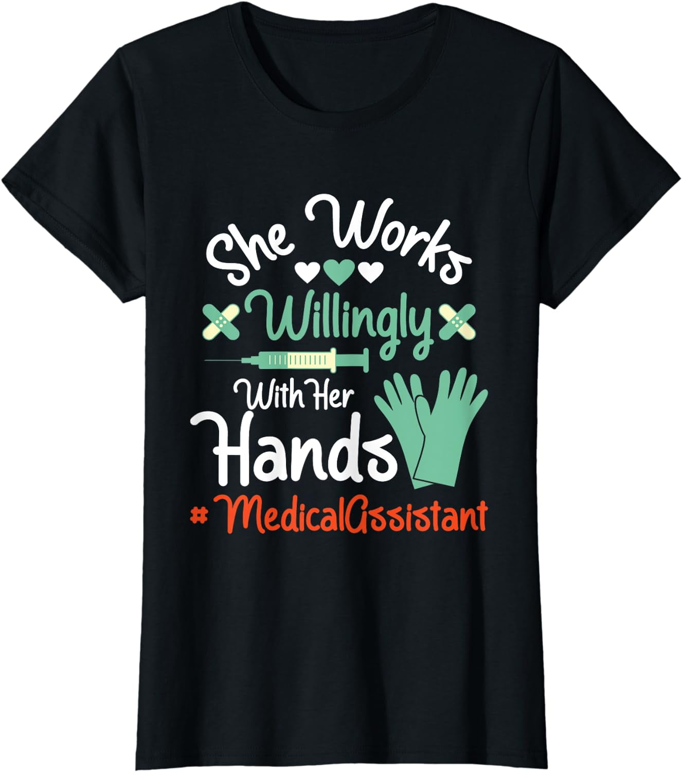 Medical Assistant - Appreciation Healthcare Nurse Week RMA T-Shirt ...