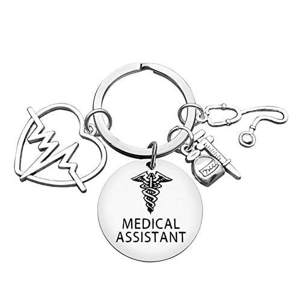 Medical Assistant Gifts Medical Assistant Keychain Stethoscope Keychain ...