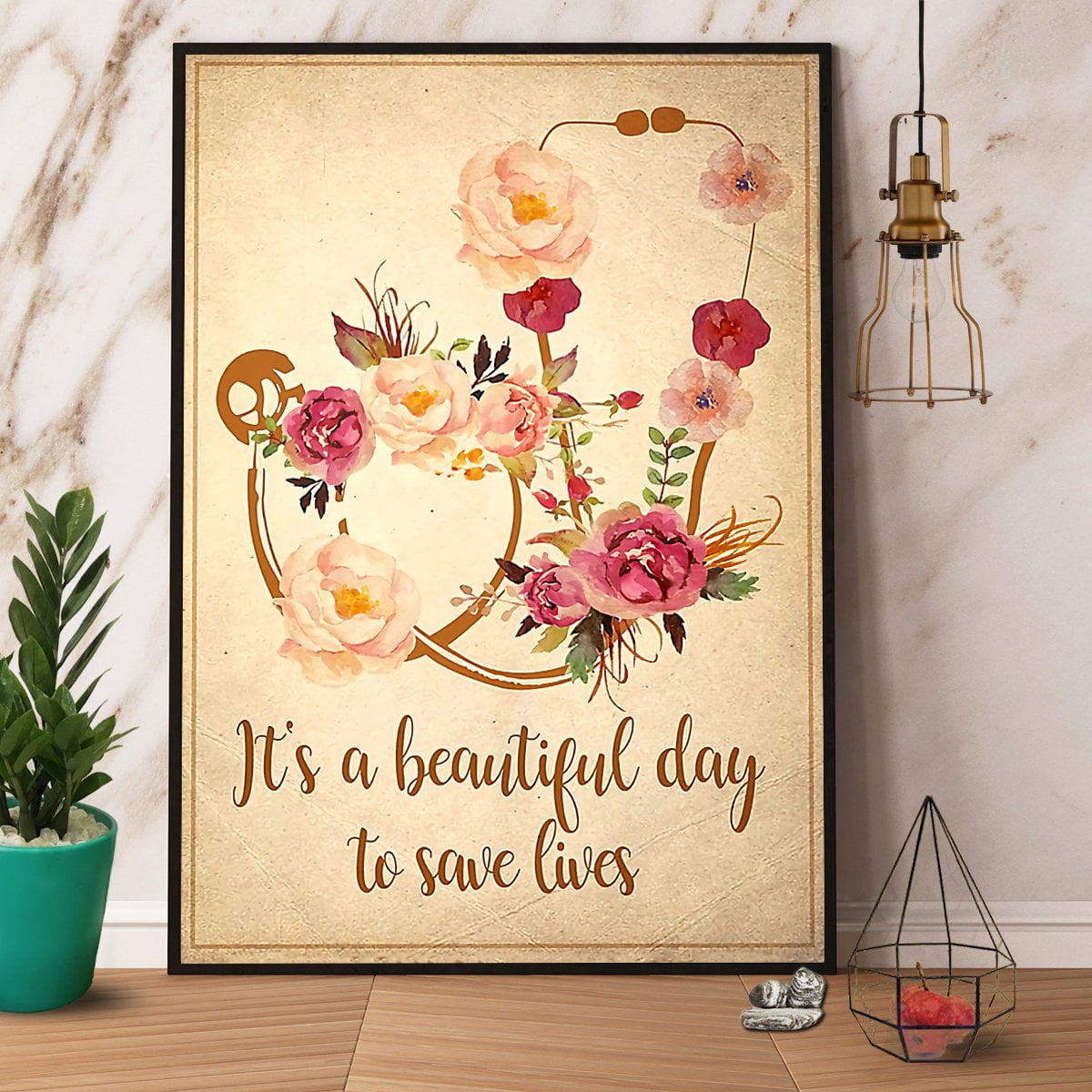 Medical Assistant It'S A Beautiful Day To Save Lives Paper Poster No ...