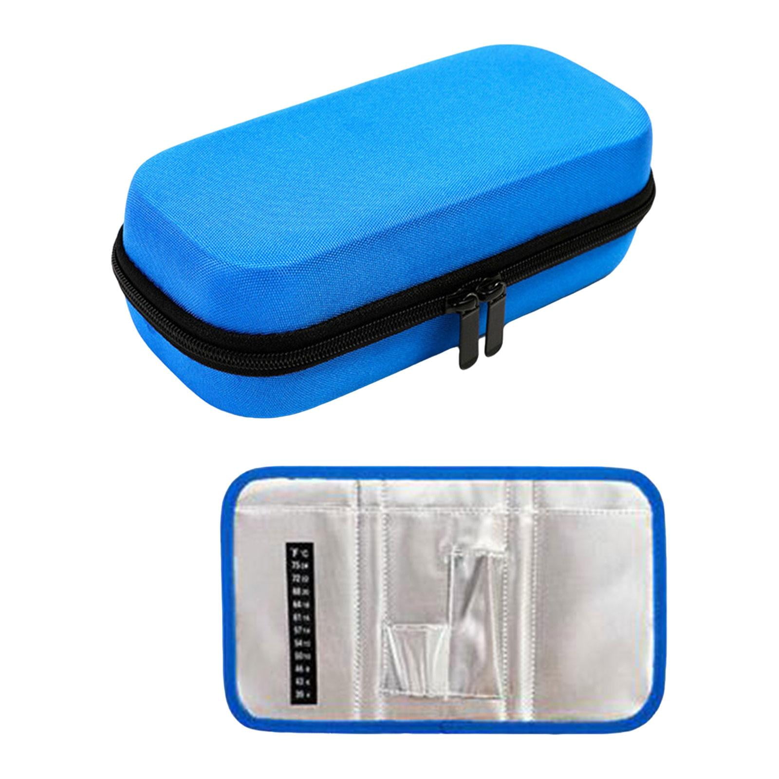 Medical Bag Travel Case Small Ice Pack Organizer Zipper Closure Outdoor ...
