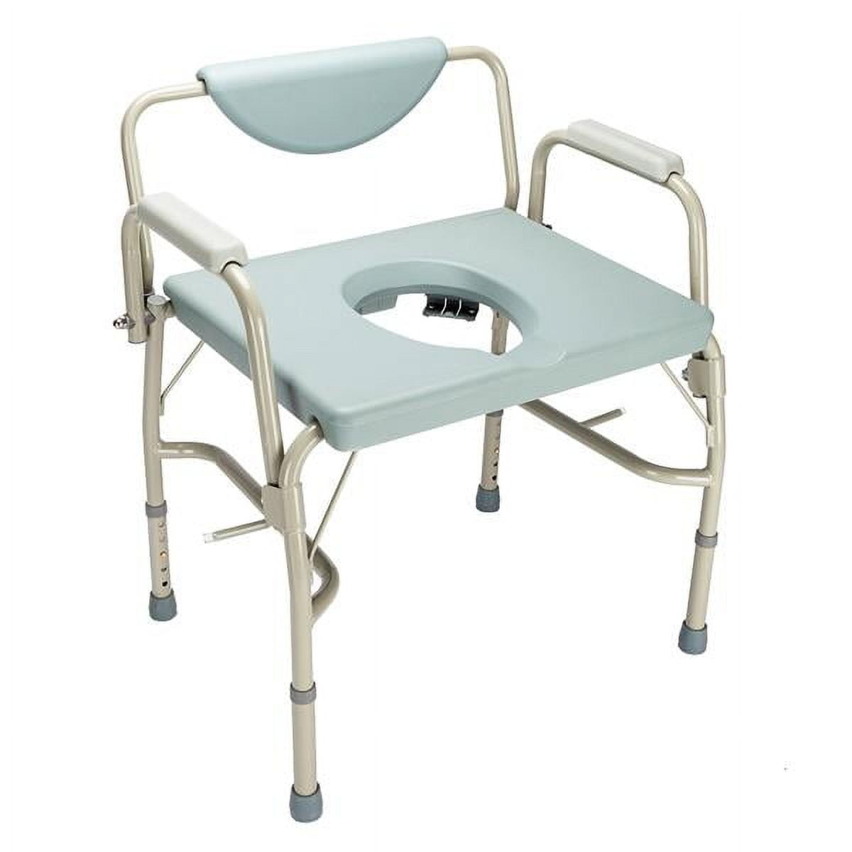 Medical Bariatric Drop-Arm Commode - Walmart.com