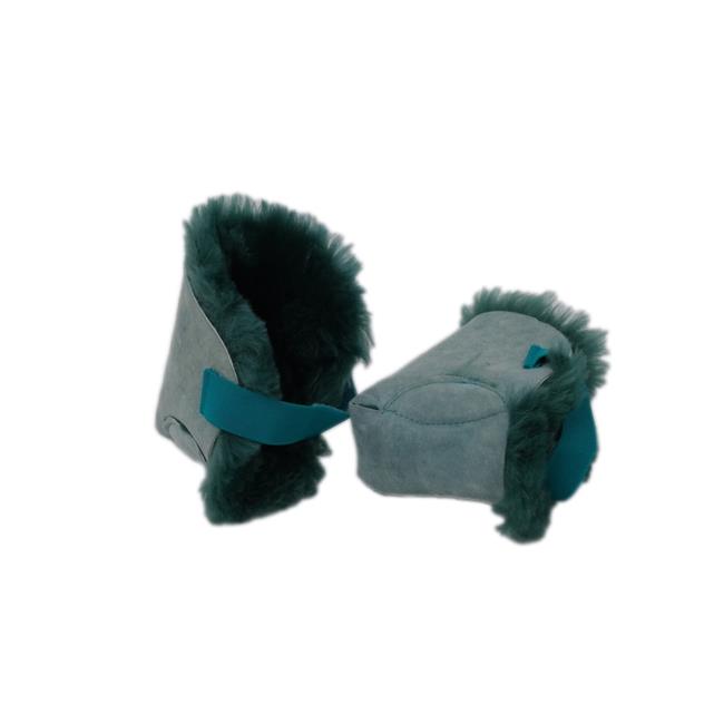 Medical Classic Sheepskin Heel Protectors | 2-Piece | Emerald | 11'x10 ...