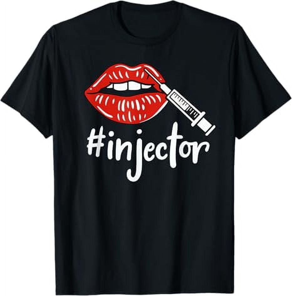Medical Estheticians Nurse Injector Lip Filler Injection T-Shirt ...
