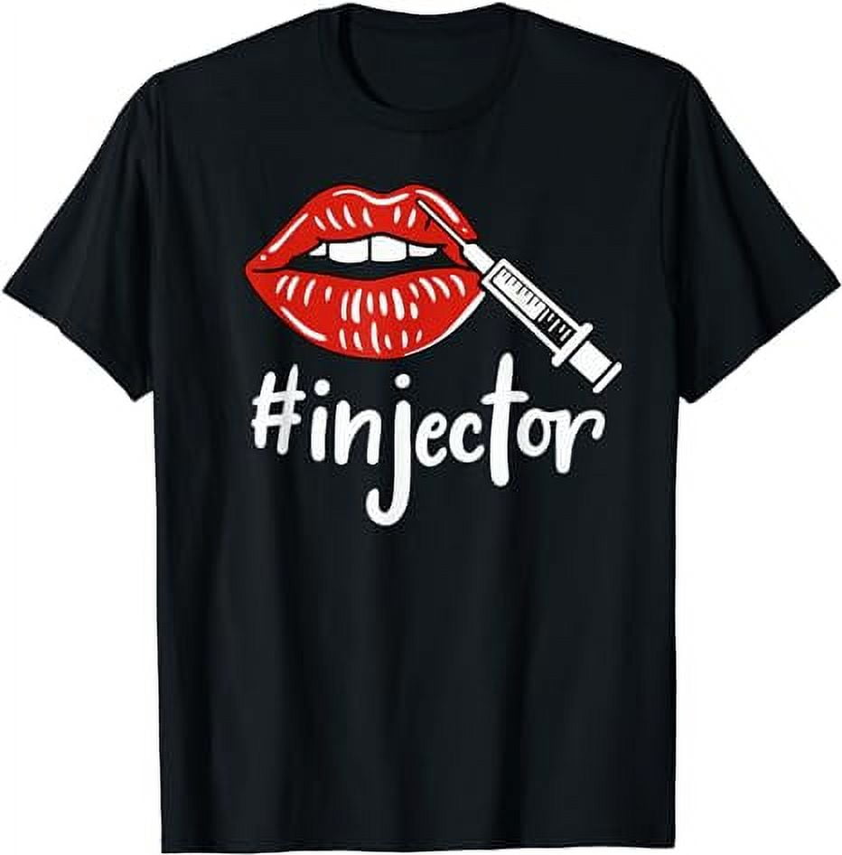 Medical Estheticians Nurse Injector Lip Filler Injection T-Shirt ...