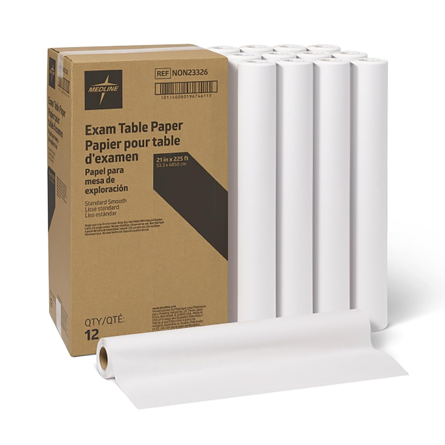 Medical Exam Table Paper, Smooth Table Paper, 21 inches x 225 feet ...