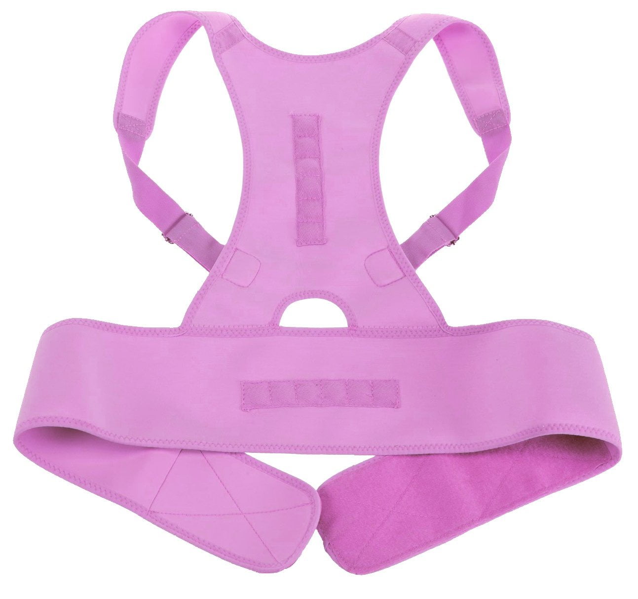 Medical Grade Adjustable Magnetic Back Posture Support - Relieves Neck ...
