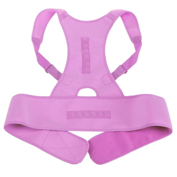 Medical Grade Adjustable Magnetic Back Posture Support - Relieves Neck ...