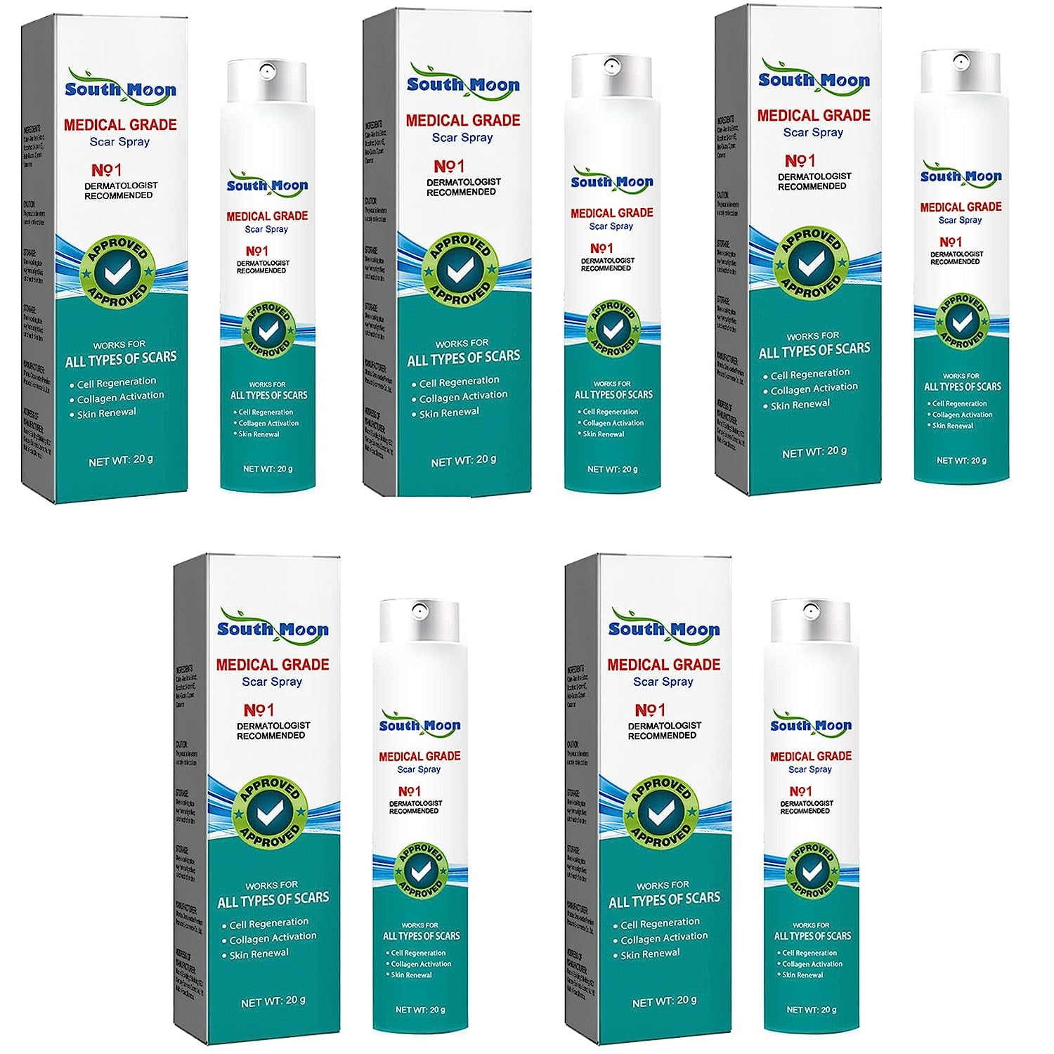 Medical Grade Scar Spray,Scar Removal Spray for All Types of Scars ...