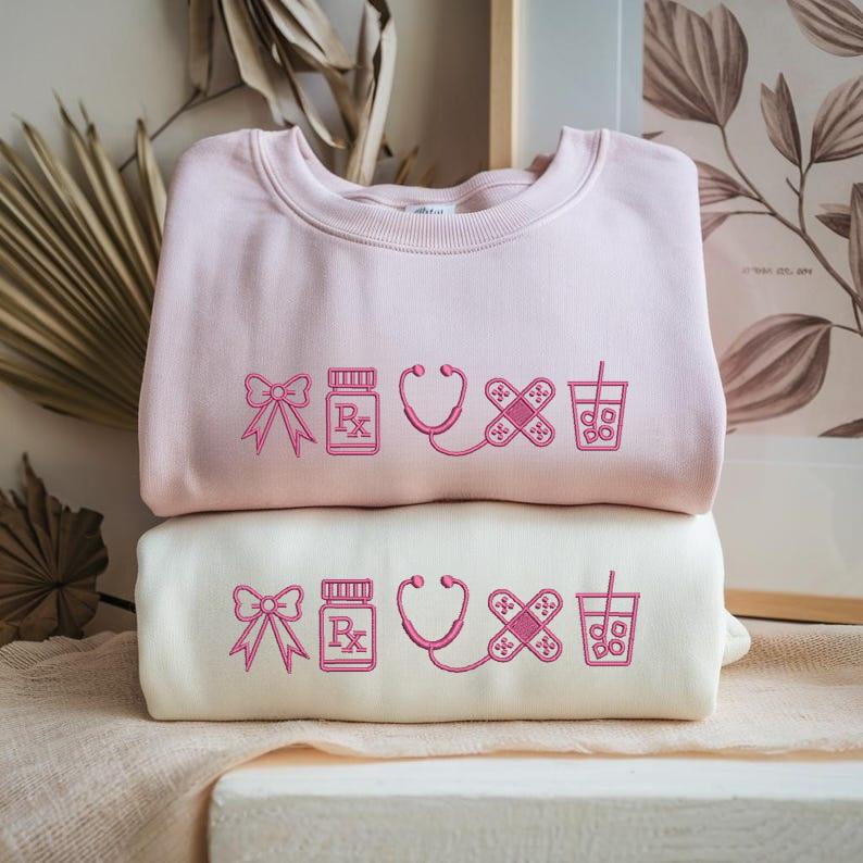 Medical Icons Embroidery Design | Nurse Doctor Stethoscope Bandage ...