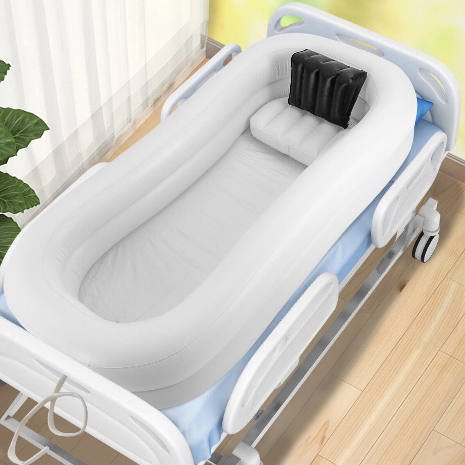Medical Inflatable Bathtub+Electric Air Pump Foldable Bathtub Shower ...