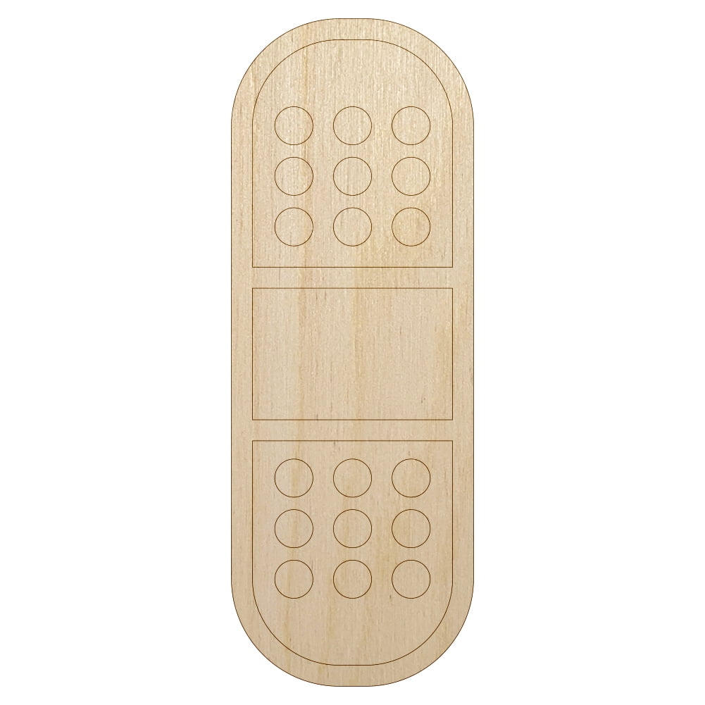 Medical Injury Bandage Wood Shape Unfinished Piece Cutout Craft DIY ...