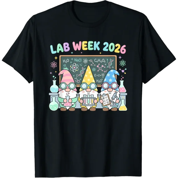 Medical Laboratory Gnomes Lab Week T-Shirt - Walmart.com