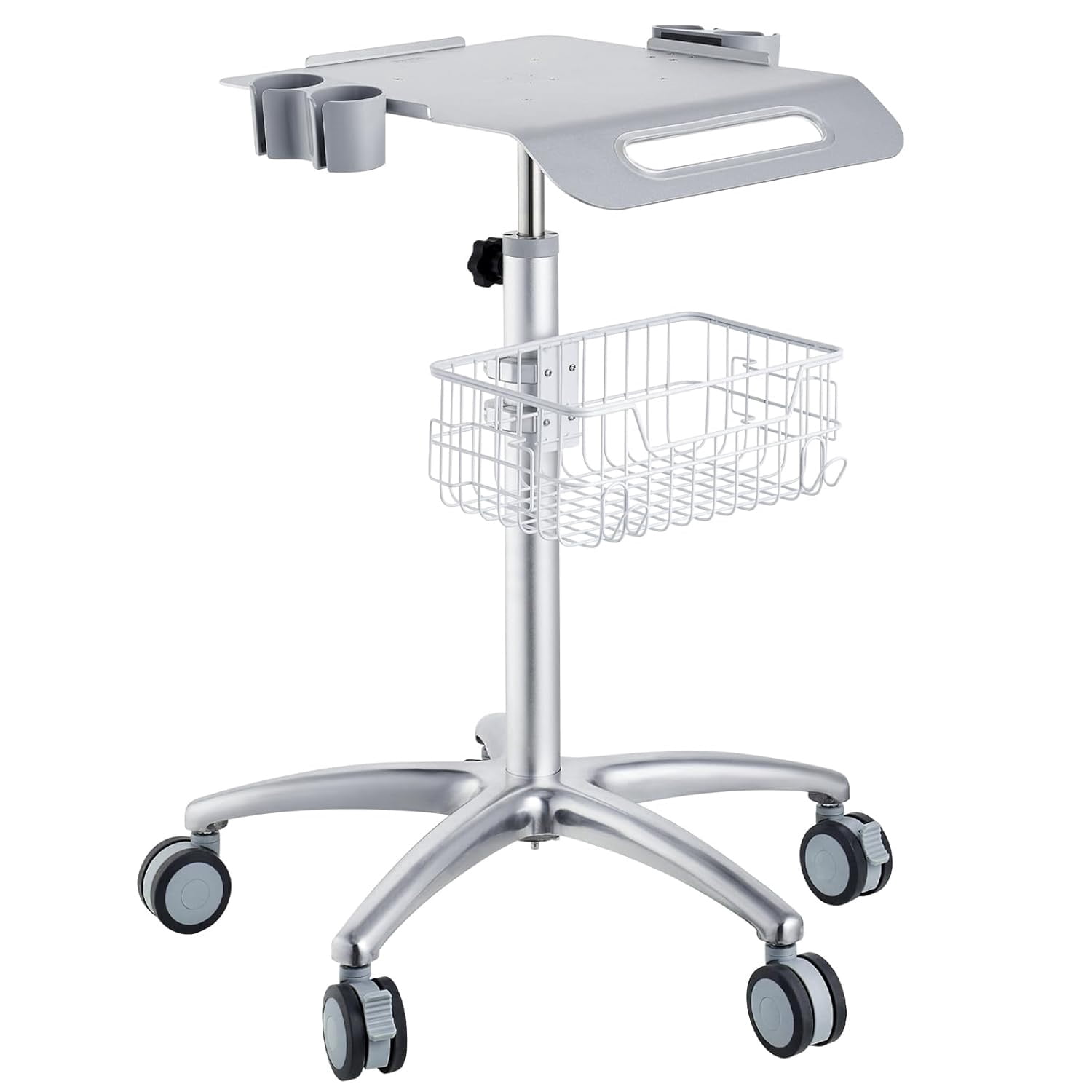 Medical Mobile Trolley With Wheels 29.5"-41.3" Height Adjustable ...