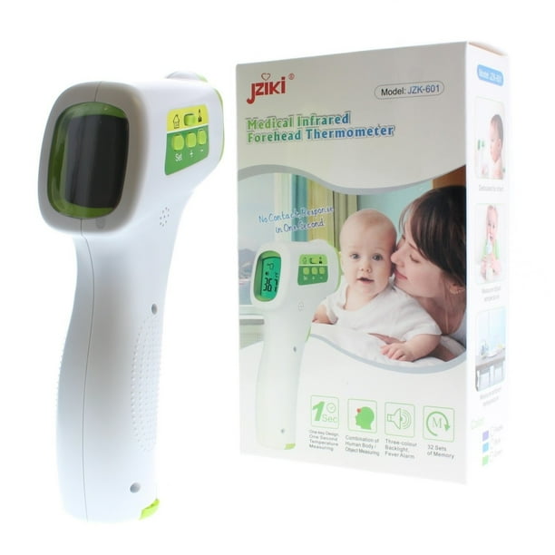 Medical NON-CONTACT Body Forehead IR Infrared Laser Digital Thermometer ...