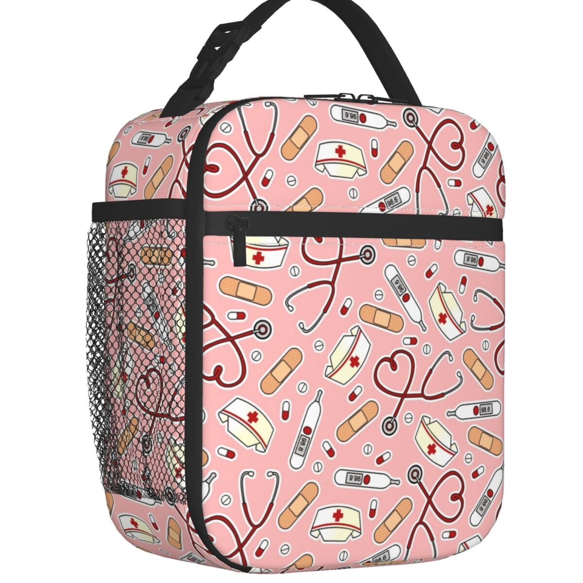 Medical Nursing Life Insulated Lunch Bag for Women Resuable Nurse ...