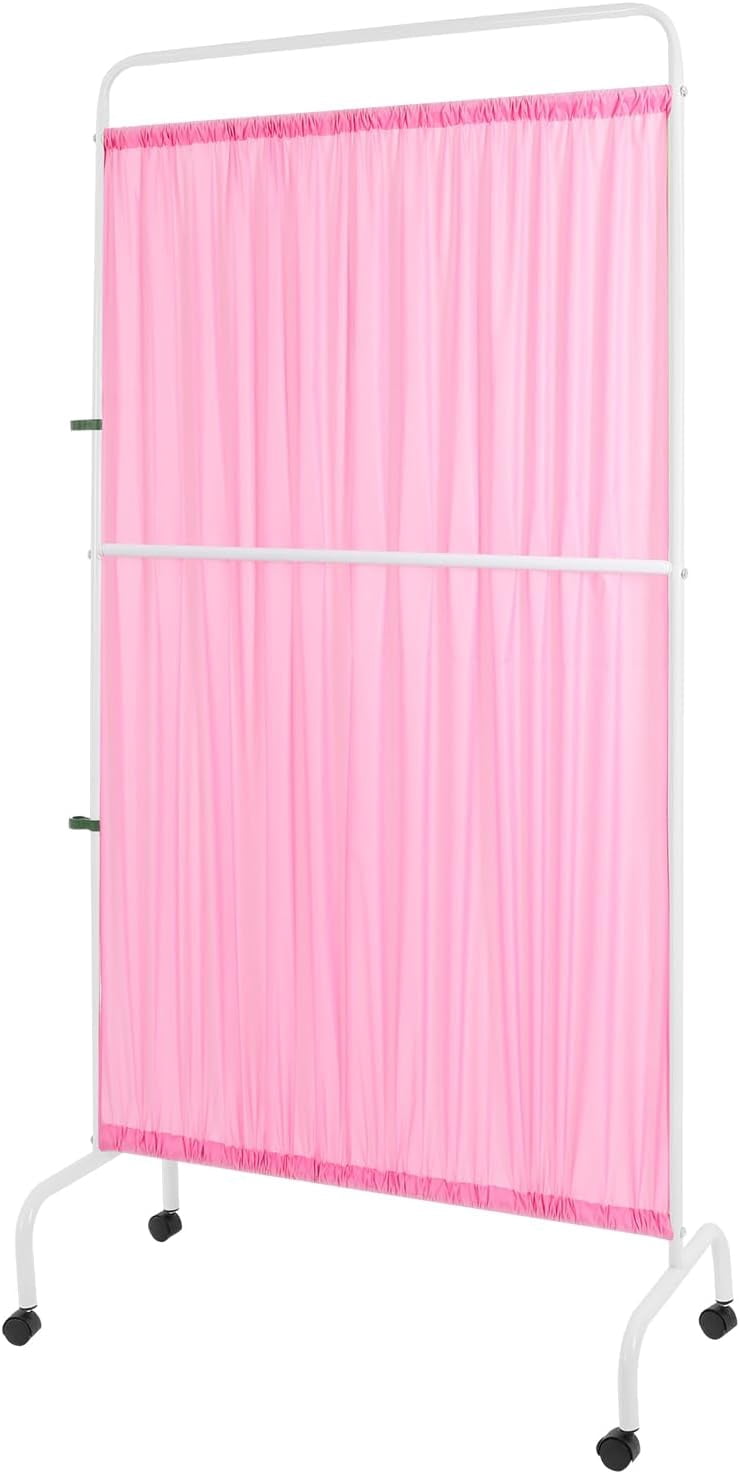 Medical Privacy Screen | 6FT Portable Room Divider with Lockable ...