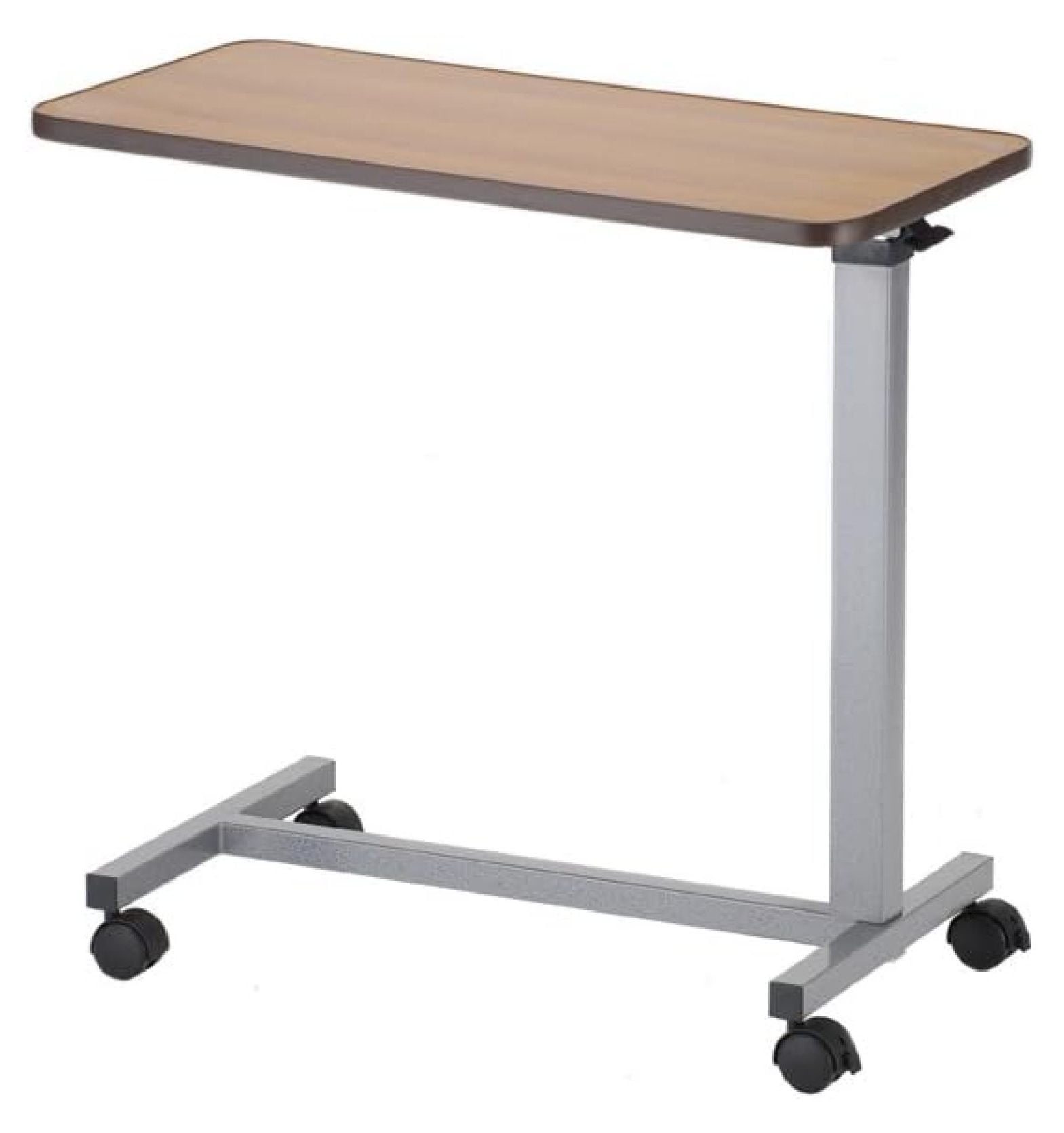 Medical Products Overbed Table with Locking Swivel Wheels, Easy ...