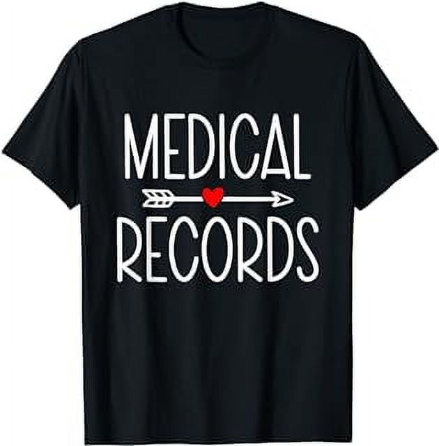 Medical Records Cool Design Appreciation Week Healthcare T-Shirt ...