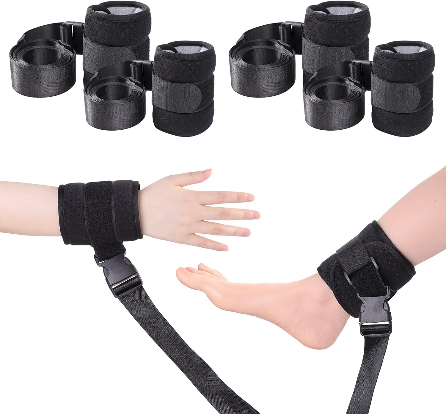Medical Restraint Band，Ankle and Wrist Restraints for Seniors with ...