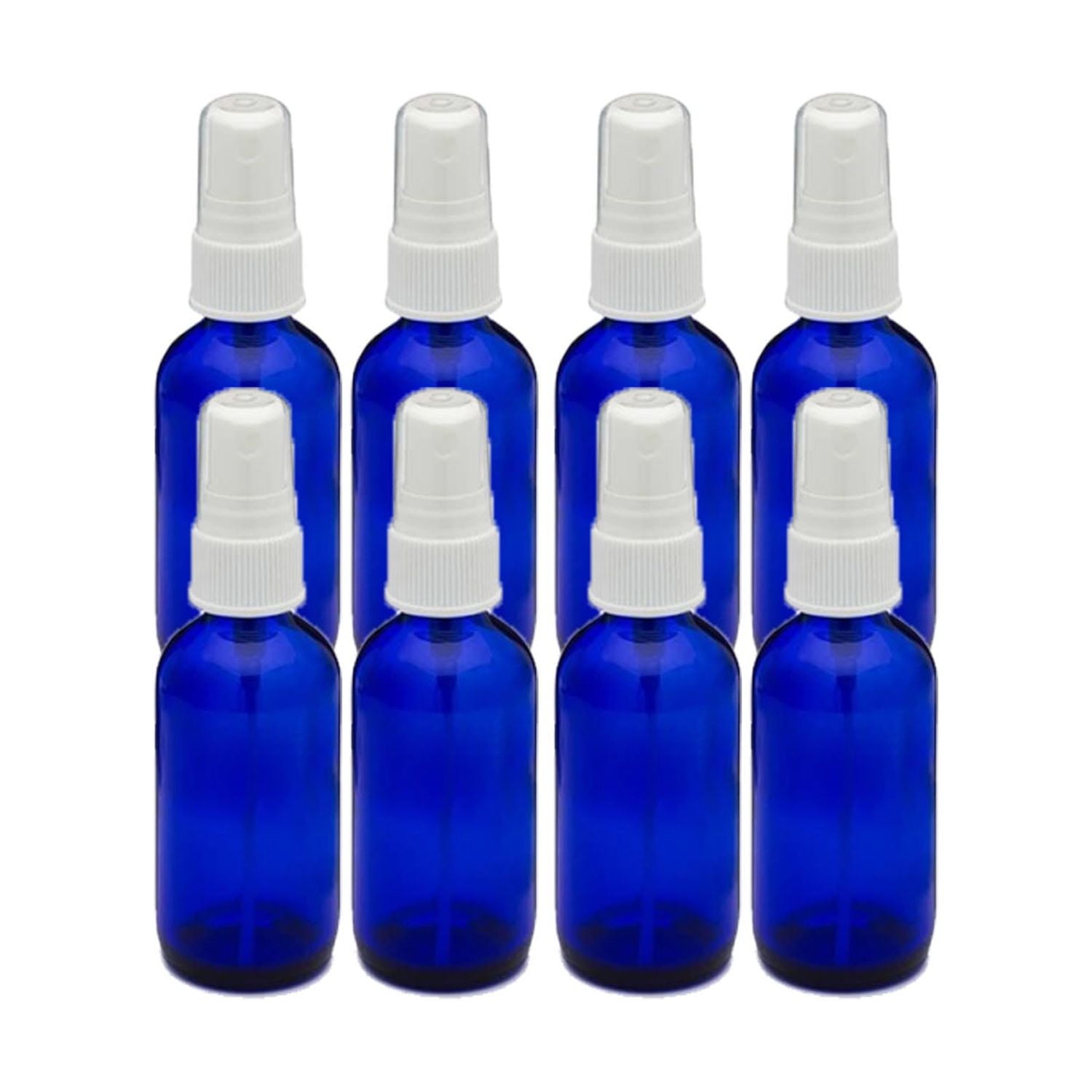 Medical Sales Supply Cobalt Blue 2oz White Mist Sprayer Bottle (60ml ...