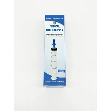 Equate Gentle Ear Cleaners, Ear Wax Removal Syringe, 1 Tri-Stream Tip ...