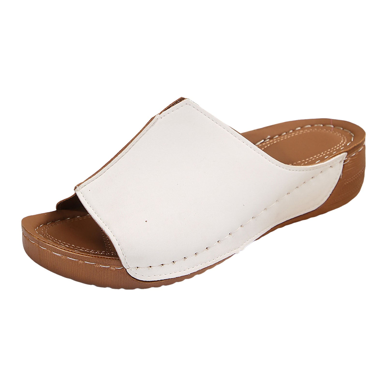 Medical Sandals Women Extra Wide Fit Diabetic Shoes with Contoured ...